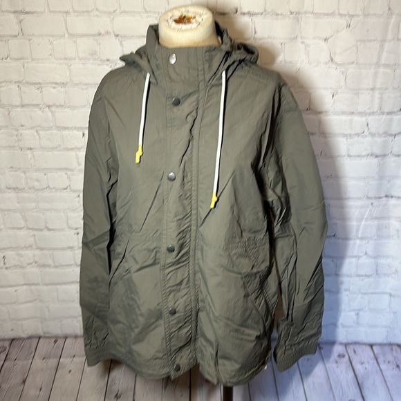Goodfellow & Co | Jackets & Coats | Goodfellow Rain Jacket Army Green ...